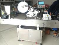 China Horizontal Automatic Sticker Vial Labeling Machine For Ball Pen Glue Plastic Tube for sale