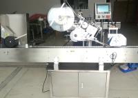 China Horizontal Automatic Sticker Vial Labeling Machine For Ball Pen Glue Plastic Tube for sale