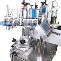 China PET Plastic Round Bottle Sticker Blood Collection Tube Labeling Machine OEM for sale