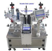 China PET Plastic Round Bottle Sticker Blood Collection Tube Labeling Machine OEM for sale