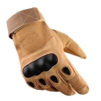 China Waterproof Full Finger Tactical Gloves in Green Color for Sports Enthusiasts for sale