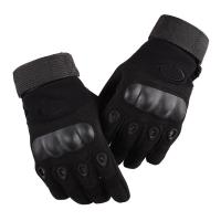 China Waterproof Full Finger Tactical Gloves in Green Color for Sports Enthusiasts for sale
