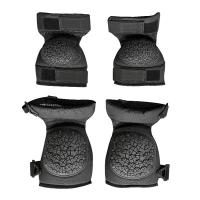 China One Size Fits All Black Knee Elbow Pads for Sports Training Protection for sale