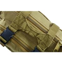 China Outdoor Camping Backpack Belt Bags 0.45 Kgs Zipper Hasp Closure Portable Molle Bag for Hiking for sale