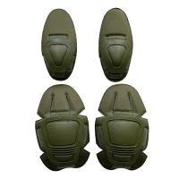 China Functional One Size Adjustable Elbow and Knee Pads for Body Protection in Hot Green Color for sale