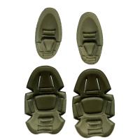 China Functional One Size Adjustable Elbow and Knee Pads for Body Protection in Hot Green Color for sale