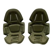 China Functional One Size Adjustable Elbow and Knee Pads for Body Protection in Hot Green Color for sale