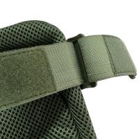 China Protection Flexible Safety Gear Breathable 8 Holes Black Hawk Knee and Elbow Pads for sale