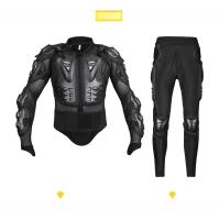 China Ergonomic Black Motorbike Sports Body Gear Customizable Logo and Anti-Impact PE Shells for sale