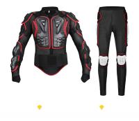 China Ergonomic Black Motorbike Sports Body Gear Customizable Logo and Anti-Impact PE Shells for sale