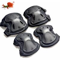 China Customized Logo Black Knee Elbow Pads for and Durable Protection for sale
