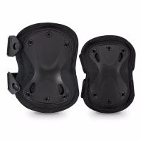 China Customized Logo Black Knee Elbow Pads for and Durable Protection for sale