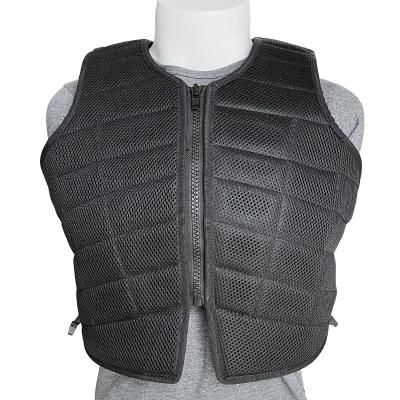 China Comfortable EVA Foam Padded Horse Riding Safety Vest with Cotton and Mesh Fabric for sale