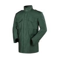 China Acceptable OEM/ODM Polyester/Cotton Olive Green Mens Jacket M65 For Outdoor Activities XS-XXL for sale