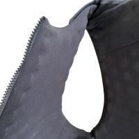 China Black Safety Gilet for Horse Riders Lightweight Comfortable Equestrian Vest 1.2 KG for sale