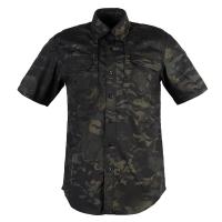 China OEM/ODM Acceptable Short Sleeve Light Weight Wear-Resistant Breathable Training Shirt for sale