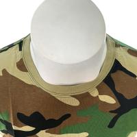 China Training Short Shirt Breathable and Anti-Static Round Neck Cotton T-shirt For Men for sale