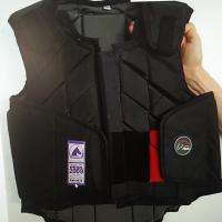China CE Certification Black Horse-Riders Body Vest for Lightweight Care and Protection for sale