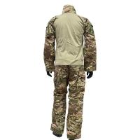 China 65% Polyester 35% Cotton Training Uniform CP Color Frog Suit with Knee Elbow Pads for sale