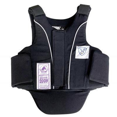 China Functional Children's Black Vest for Outdoor Horse Riding BETA Certified Foam Padding for sale