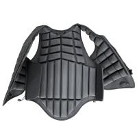 China Certified Block Foam Padded Black Vest for Outdoor Horse-Riding/Equestrian 20kgs for sale