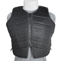 China Certified Block Foam Padded Black Vest for Outdoor Horse-Riding/Equestrian 20kgs for sale