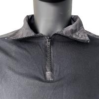 China Polyester/Cotton Men's Long Sleeve Knitted Shirt Uniform Frog Suit Set in Customized Color for sale