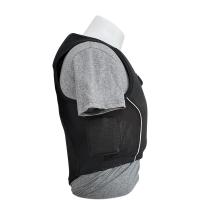China Professional Black S Equestrian Vest in EVA and Mesh Fabric for Safe Horse-Riding for sale