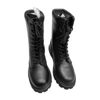 China Outdoor Mountaineering Shoes Synthetic Leather Micrfiber Mesh Upper Material in Black for sale