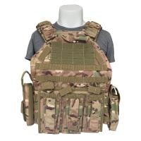 China Outdoor Activities Must-Have Customizable Protective Vest with Molle and Pouches for sale