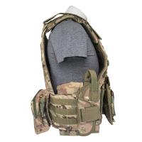 China Outdoor Activities Must-Have Customizable Protective Vest with Molle and Pouches for sale
