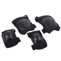 China Adult Outdoor Training Cycling Knee Pads with Thick Hard Shell and Custom EVA Foam for sale