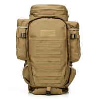 China Zipper Hasp Closure 70L Backpack Perfect for Outdoor Sport 56*30*27cm for sale