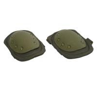 China Custom Outdoor Game Cycling Sports Knee and Elbow Guard with Basic Protection in Green for sale