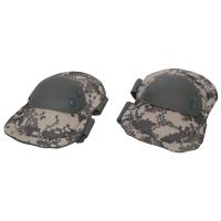 China Breathable Camo Color Adjustable Elbow and Knee Pads Set for Adult Outdoor Activities for sale