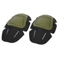 China Khaki Polyester Cotton Outdoor Training Knee and Elbow Pads for Sport Protection for sale