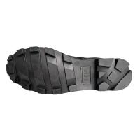 China Rubber Sole Comfortable Durable Mid-calf Leather and Oxford Boots Height About 20 cm for sale