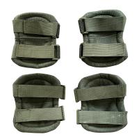 China 4 Pieces Thick Professional Protection Sports Adjustable Knee Elbow Guards for Sports for sale