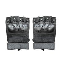 China Enhance Your Outdoor Experience with Waterproof Half-Finger Hand Protection in Black for sale