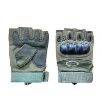 China Waterproof and Comfortable Half-Finger Hand Protection for Outdoor Activities in Khaki for sale