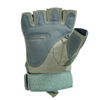China Waterproof and Comfortable Half-Finger Hand Protection for Outdoor Activities in Khaki for sale