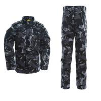 China Durable ACU Men Camouflage Outdoor Hiking Work Training Wear Long Sleeve Shirts Trousers for sale