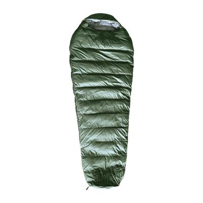 China GOOSE DOWN Filling Camping Sleeping Bag with Waterproof Design and Compression Sack for sale
