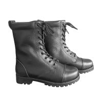 China 38-47 Size Outdoor Training Sports Leather Boots For Hiking Camping Comfortable and Sturdy for sale