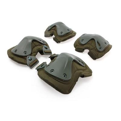 China Comfortable Hard Shell Black Knee and Elbow Pads for One Size Fits All Protection Gear for sale