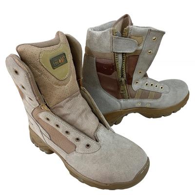 China Custom 8 inch Leather Training Boots 1.5kg/Pair for Outdoor and US Size 6.5-12.5 for sale