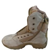 China Custom 8 inch Leather Training Boots 1.5kg/Pair for Outdoor and US Size 6.5-12.5 for sale