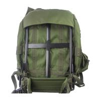 China Unisex Oxford Outdoor Training Backpack With Metal Holder For Outdoor Exploration for sale