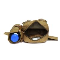 China Barrel-shaped Water Bottle/Kettle Waist Bag Khaki Backpack for Outdoor Activities for sale