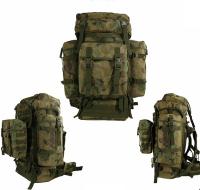 China Outdoor Beach Hiking Camping Travelling 80L Backpack Customized with LANDSCAPE Pattern for sale